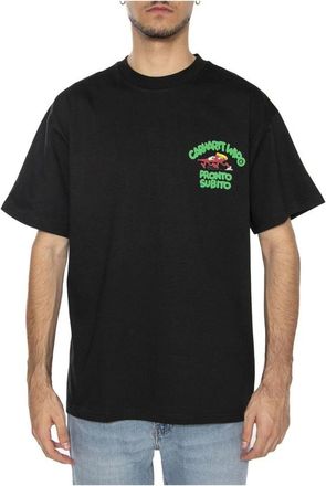 Carhartt Work in Progress Homme, Tops, Noir, Taille: S T-Shirt &agrave; Col Rond