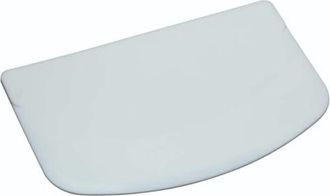 KitchenCraft Teigschaber / Teigschneider aus BPA-freiem Kunststoff, 9 x 13.5 cm - Farbe: Weiß