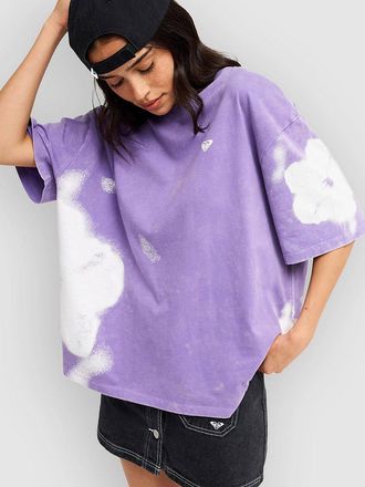 Roxy Talloversize Washed T-Shirt dahlia purple