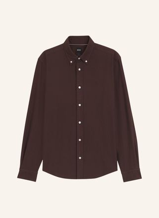 HUGO BOSS Hemd H-Liam-Bd-E-c1-263 Regular Fit braun