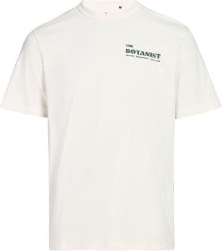 Faguo gemischtes Baumwolldruck t -Shirt - Beige