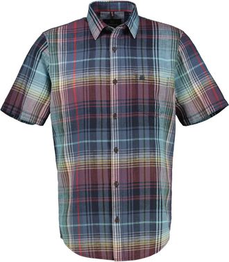 Lerros Herren Kurzarm Hemd, (2542010), Größe:XXL, Farbe:Earth red (331)