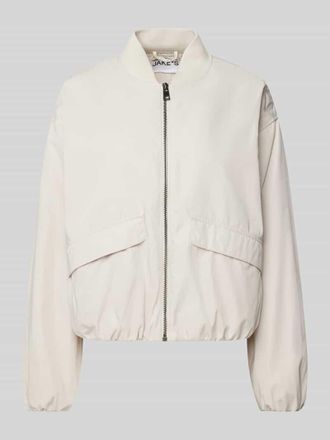 Jake*s Casual Jacke mit Rei&szlig;verschluss