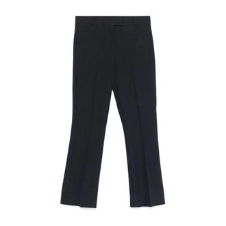 Max Mara Pantaloncini cropped - Femme - Pantalons - Bleu - Taille: 44 FR