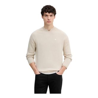 Emporio Armani Baumwollpullover - - Knitwear - Herren - Beige - XL