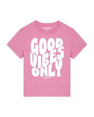 wat? Apparel Shirt Good vibes only