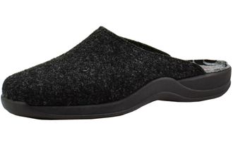 Rohde 2309 Vaasa-D Schuhe Damen Hausschuhe Pantoffeln Weite G, Größe:37 EU, Farbe:Grau