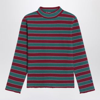 Bobo Choses Gestreifter gerippter Baumwollpullover
