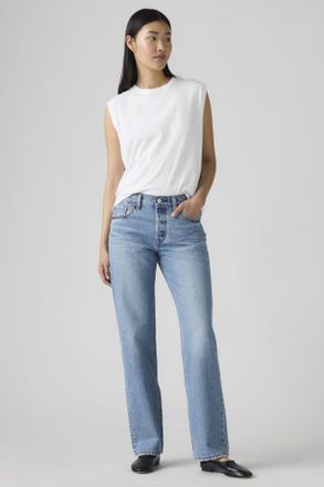 Levi's 501 90er Ankle Jeans - Damen - Blau / Blau