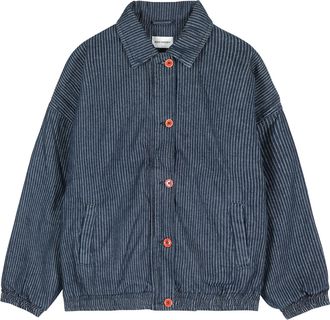 Bobo Choses Bomber Ray&eacute;e Denim Coton Bio - Collection Femme Bobo Choses