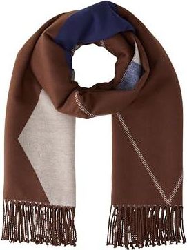 Tom Tailor 1048656 &Eacute;charpe Argyle Marron 39231 Taille unique, 39231 - &Eacute;charpe marron argyle, taille unique