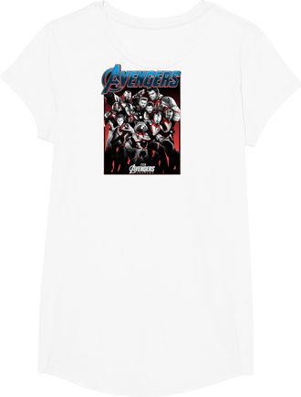 MARVEL Avengers Endgame Main Cast Group Shot Graphic T-Shirt T-Shirt