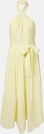 Elie Saab Midikleid aus einem Seidengemisch