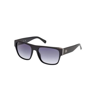 Guess Quadratische Sonnenbrille aus Kunststoff - - Accessories - Herren - Schwarzk - 58 MM