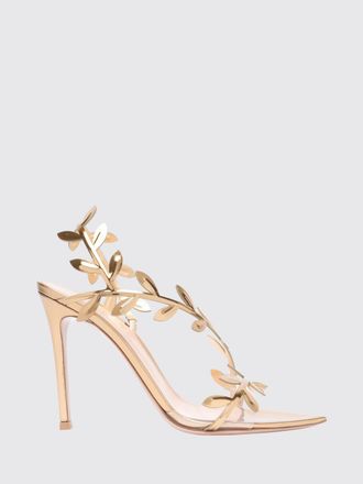 Gianvito Rossi Sandales &agrave; Talons Femme couleur Or