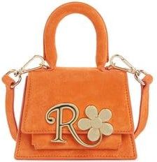 Richard Quinn Mini sac bandouli&egrave;re en su&egrave;de