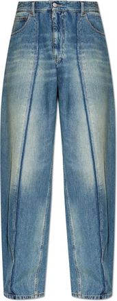 Maison Margiela Homme, Jeans, Bleu, Taille: W32 Jeans Effet Vitage