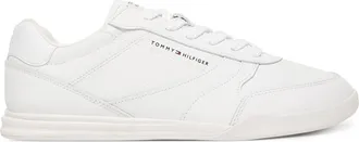 Tommy Hilfiger Sneakers Tommy Hilfiger Lopro Cup Leather FM0FM05677 Wei&szlig;