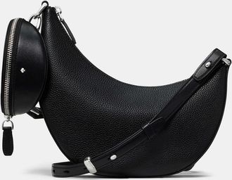 Kate Spade New York Kate Spade Duo Umh&auml;ngetasche f&uuml;r Frauen in Schwarz/Silber | Leder