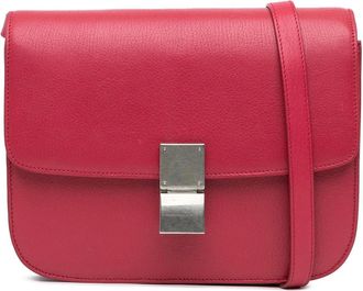 Celine Hobo Bags - Small Calfskin Classic Box - Gr. unisize - in Rot - für Damen