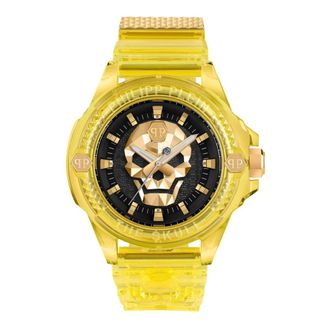 Philipp Plein Synthetische Uhr - - Accessories - Herren - Gelb - ONE SIZE