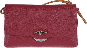 Zanellato Femme, Sacs, Rouge, Taille: ONE Size Postina Pochette