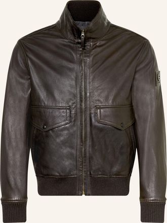 Belstaff Lederjacke Winchester braun