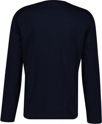 GANT Longsleeve TONAL SHIELD basic, Rundhals, regular fit, unifarben