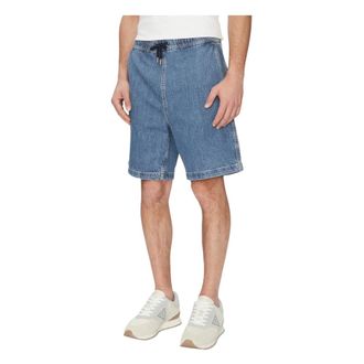 Guess Homme, Shorts, Bleu, Taille: W36 Denim Shorts