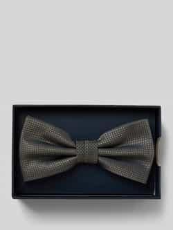 Willen Krawattenfabrik Fliege aus reiner Seide mit verstellbarer Kragenweite