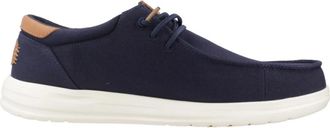 Hey Dude Homme, Chaussures, Bleu, Taille: 44 EU Mocassins en toile pour homme