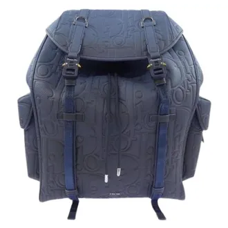 Dior Pre-owned HIT THE Road Sac &agrave; dos en cuir Gravity - Femme - Pre-owned - Bleu - Taille: ONE Size
