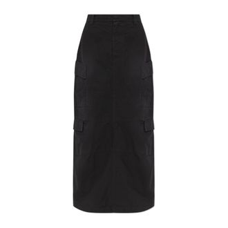 Balenciaga Rock mit Taschen - - Skirts - Damen - Schwarzk - XS