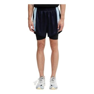 Martine Rose Stripe Detail Shorts - - Shorts - Herren - Blau - L
