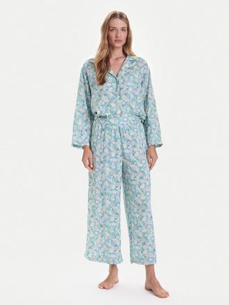 Benetton United Colors Of Benetton Pyjama 4W313P00U Grün Relaxed Fit