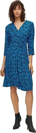 HUGO BOSS Wickelkleid f&uuml;r Damen, V-Ausschnitt (Braun)