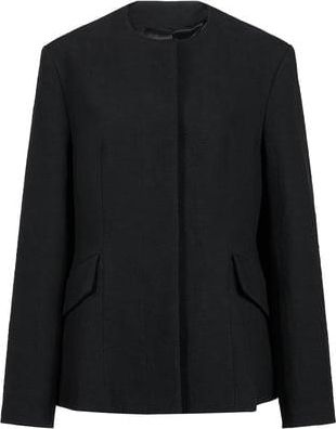 Toteme Manteau droit &eacute;vas&eacute; uni en coton
