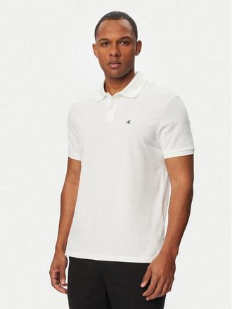 Calvin Klein Poloshirt LV040EM269 Wei&szlig; Regular Fit