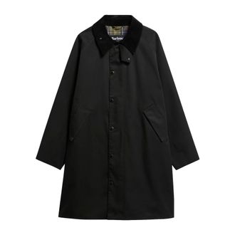 Barbour Veste Long Transport Imperm&eacute;able - Homme - Manteaux - Noir - Taille: XL