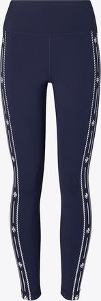 Tory Burch Compression Leggings mit Logobesatz