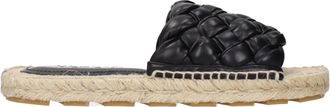 Bottega Veneta Shopping Veneta Chaussures Et Chaussettes Femme &Agrave; La Peau Noire