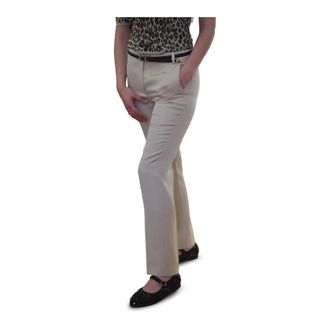 Emme Di Marella Emme DI Marella, Femme, Pantalons, Beige, Taille: 38 FR Slim Pantalons
