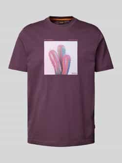Boss Orange by Hugo Boss T-Shirt mit Label- und Motiv-Print Modell mextour