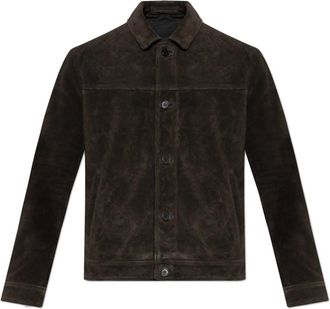 AllSaints Homme, Vestes, Brun, Taille: S Leather Vestes