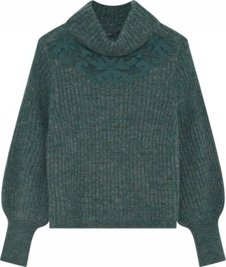 Gustav Strickware - - Knitwear - Damen - Gr&uuml;n - L