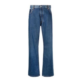 Maison Margiela Blaue Gerades Jeans mit 5 Taschen - - Jeans - Damen - Blau - 2XS