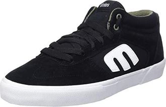 Etnies Homme Windrow Vulc Mid Chaussure de Skate, Noir/Blanc, 45 EU