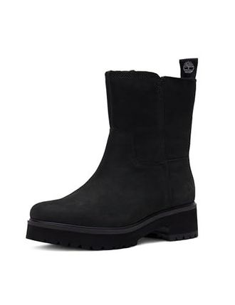 Timberland Womens Carnaby Cool Basic Warm Pull on Wr Fashion Boot, noir profond, 37.5 EU