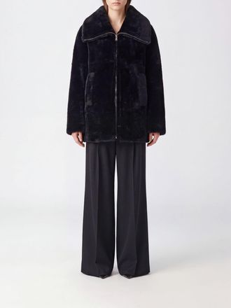 BLANCHA Pelzmantel Damen Farbe Schwarz