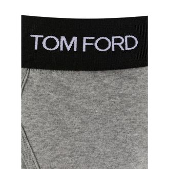 Tom Ford Micro Cotton Knit Brief - Grey